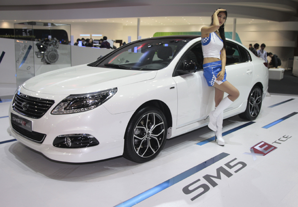 [2013 서울모터쇼]SM5 XE TCE '고성능·고연비'로 무장한 강한車