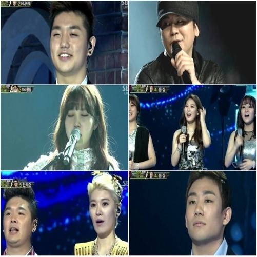 K팝스타3 TOP4 '권진아-버나드박-샘김-짜리몽땅'