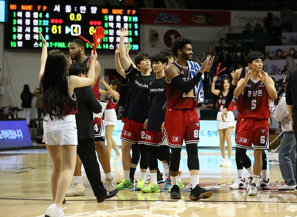 [KBL] 안양KGC, '4연승이다~'