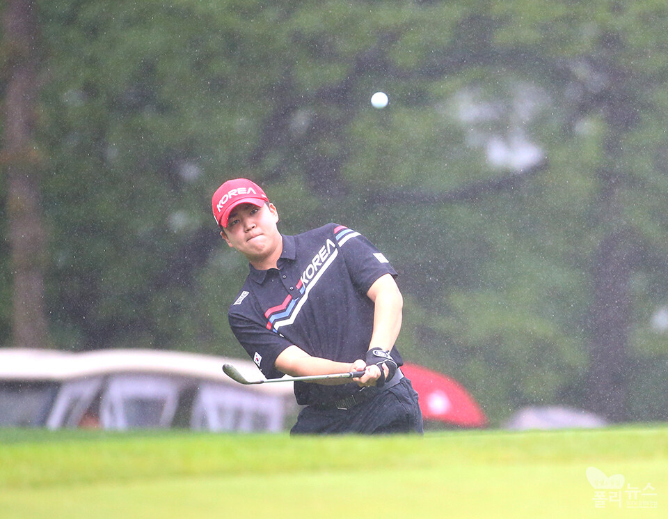 [KPGA] 장유빈-김비오-윤상필, 'LX챔피언십' 2R 공동 선두