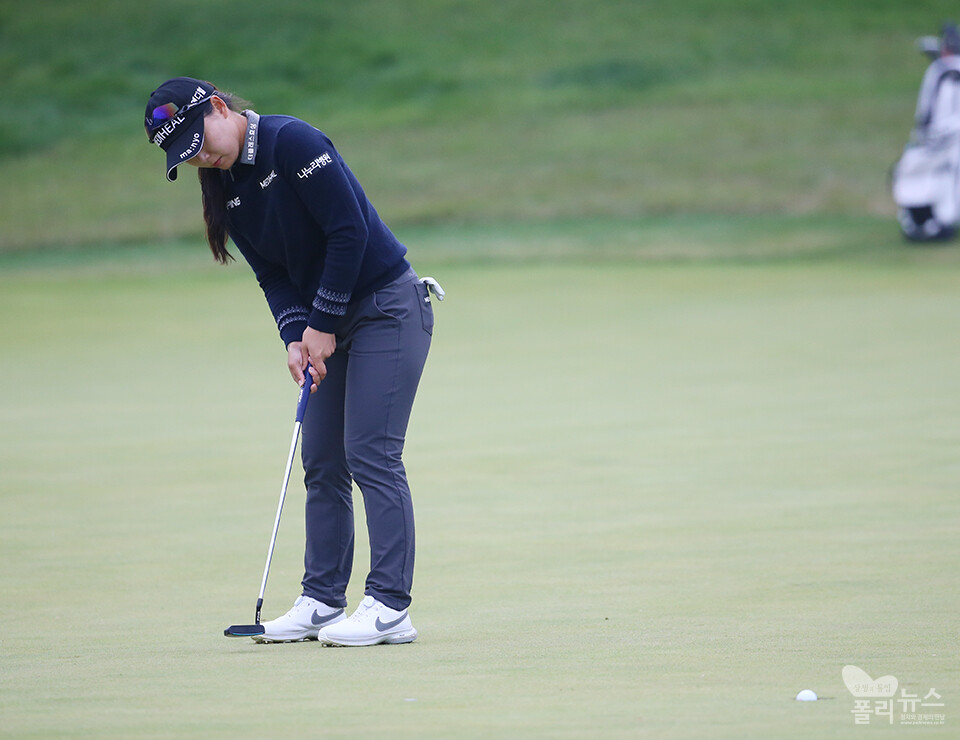 [KLPGA] 이다연, '홀컵에 빨려 들어가는 버디 퍼트'