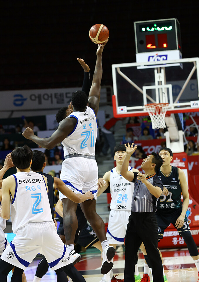 [KBL] 코번-데릴 먼로, '점프볼'