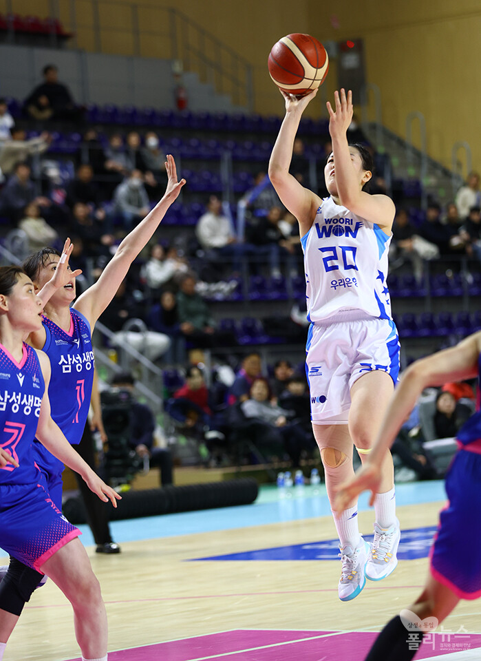 [WKBL] 3점슛 쏘는 이명관