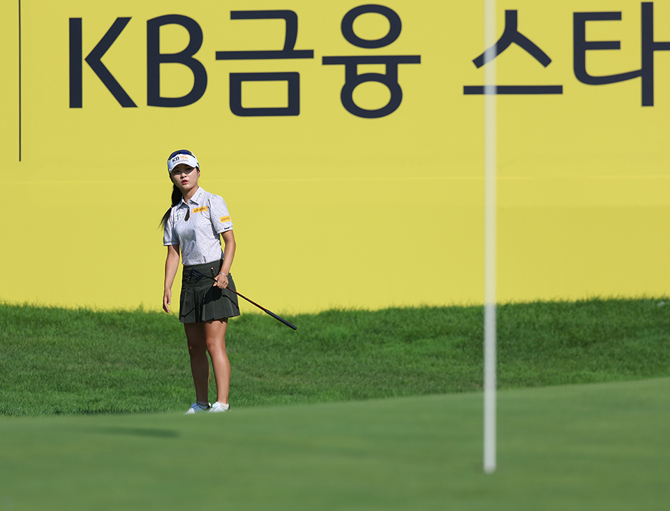 [KLPGA] 이예원, 2단 그린 쉽지 않네~