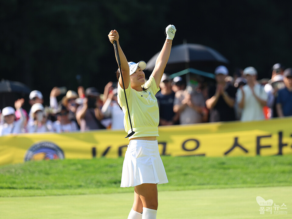[KLPGA] 노련미 박지영 vs 신인의 패기 유현조, 'OK저축은행 읏맨 오픈'에서 맞대결