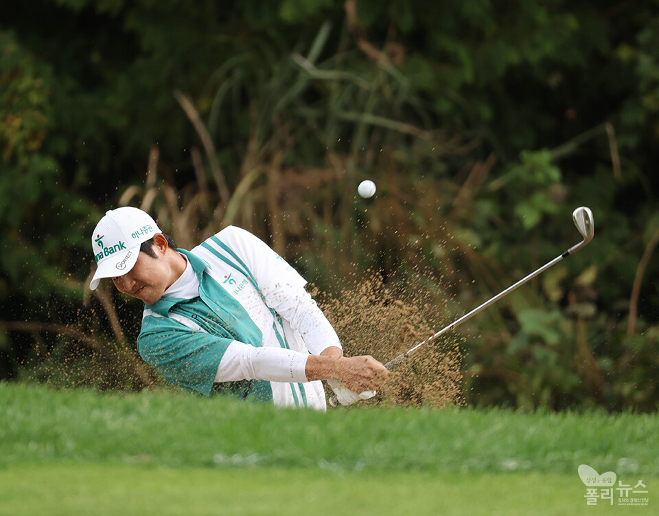 [KPGA] 박은신, '트러블샷에 이은 깔끔한 벙커샷'