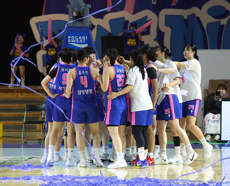 [WKBL] 삼성생명, '5연승이다!'