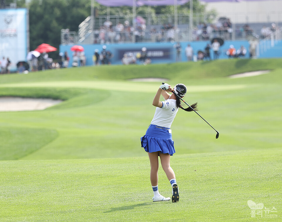 [KLPGA] 투온 시도하는 박혜준