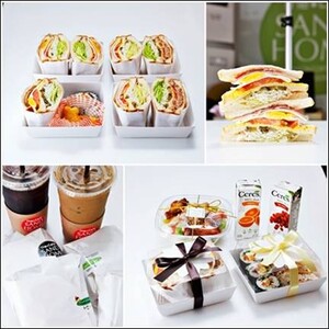 커피와 샌드위치가 한방에...