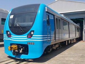 철도공단, 인천공항 제2터미널 연결철도 차량 제작 완료